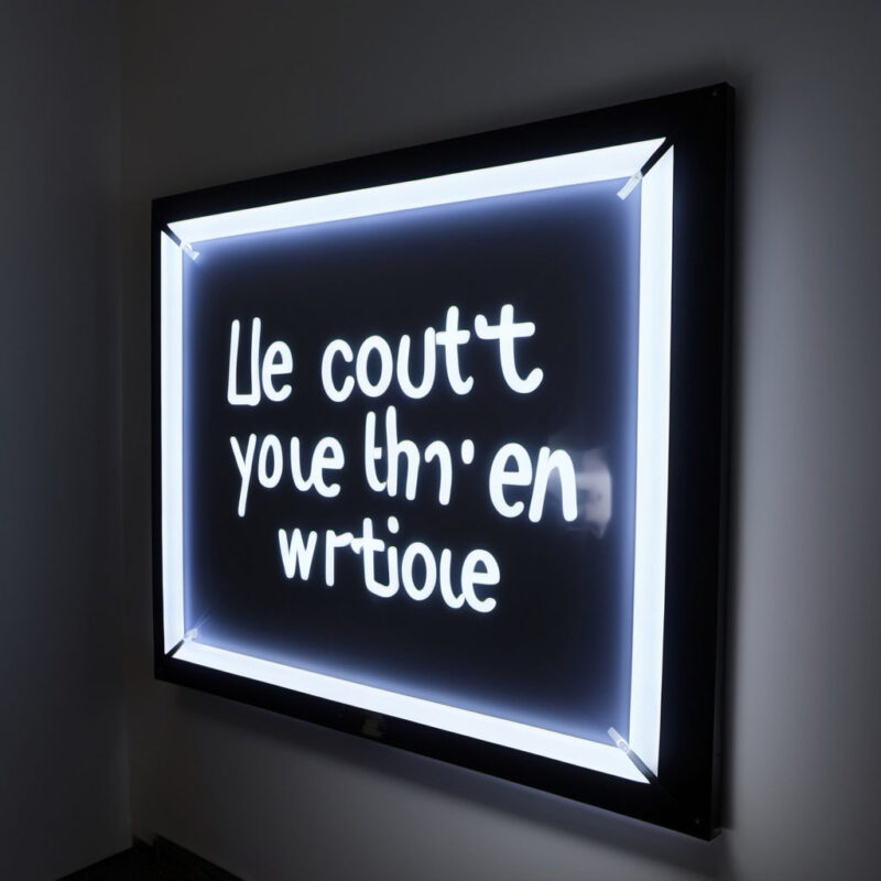 LED Writing Board - BIG SCREEN SOLUTIONS