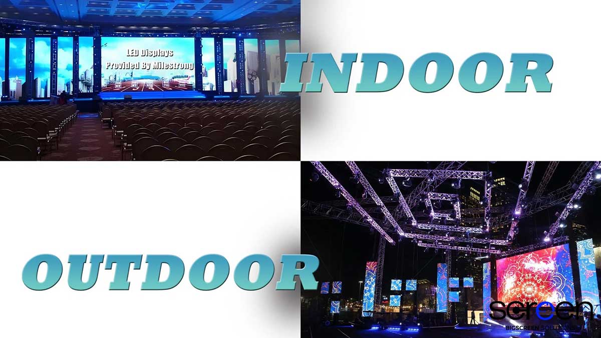 Indoor vs Outdoor LED Displays: Key Differences, Uses, and Buying ...